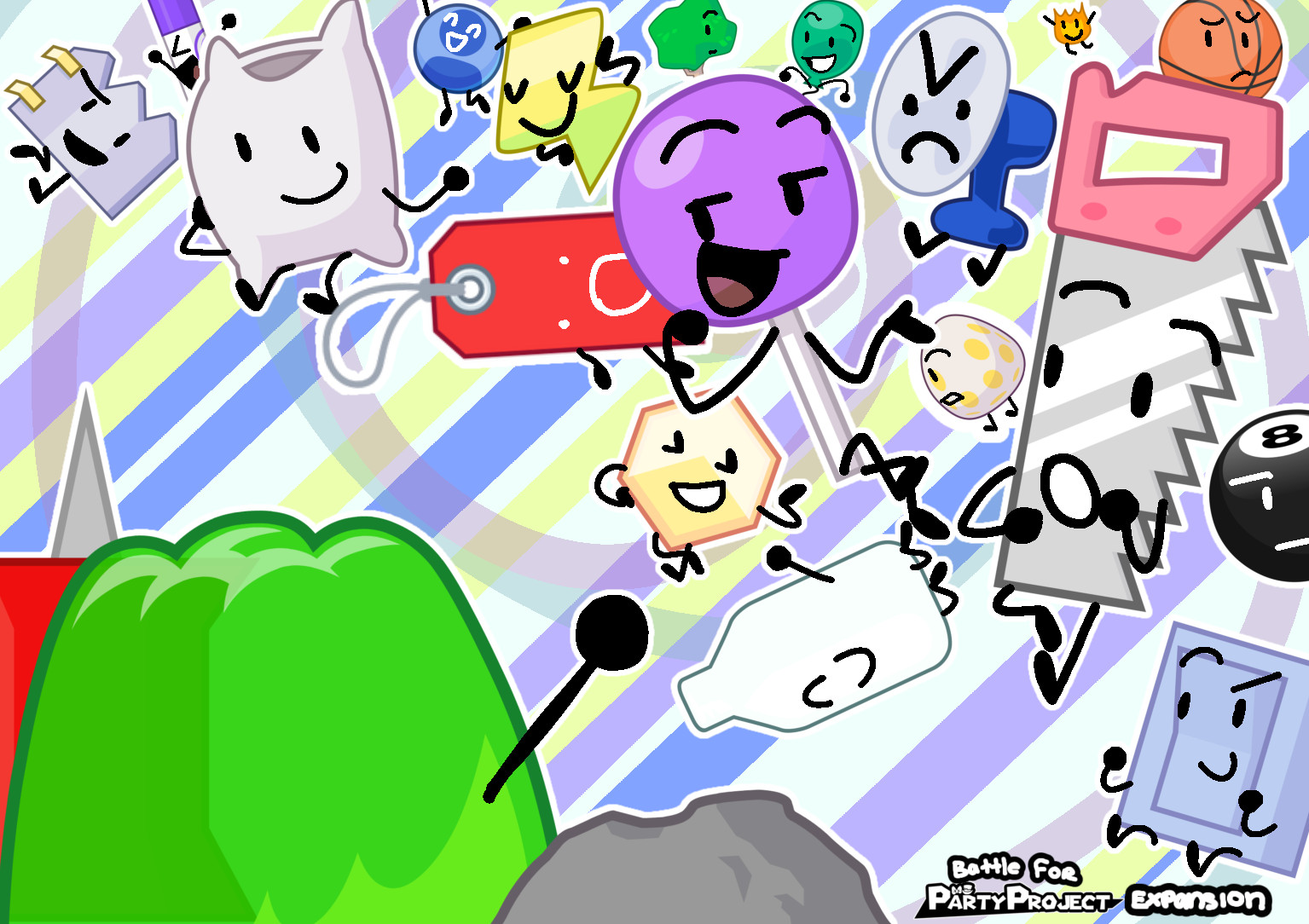 Battle for Party Project- A BFDI Party Project Mod Mod for Party ...