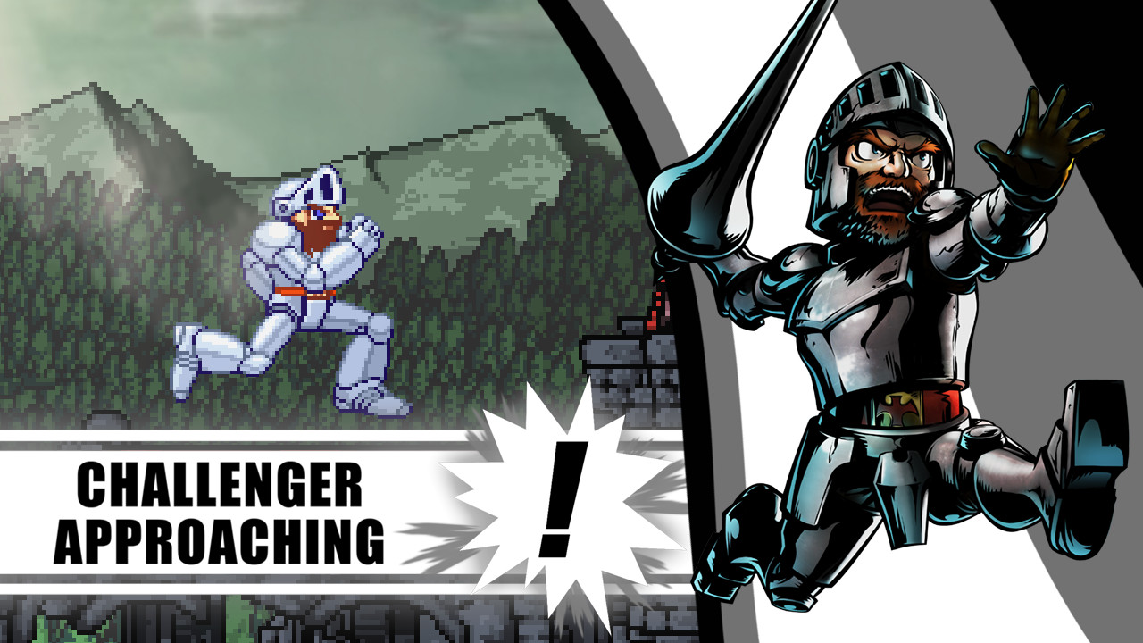 Sir Arthur (Ghosts 'n Goblins) [CMC+ v8] Mod for Super Smash Bros ...