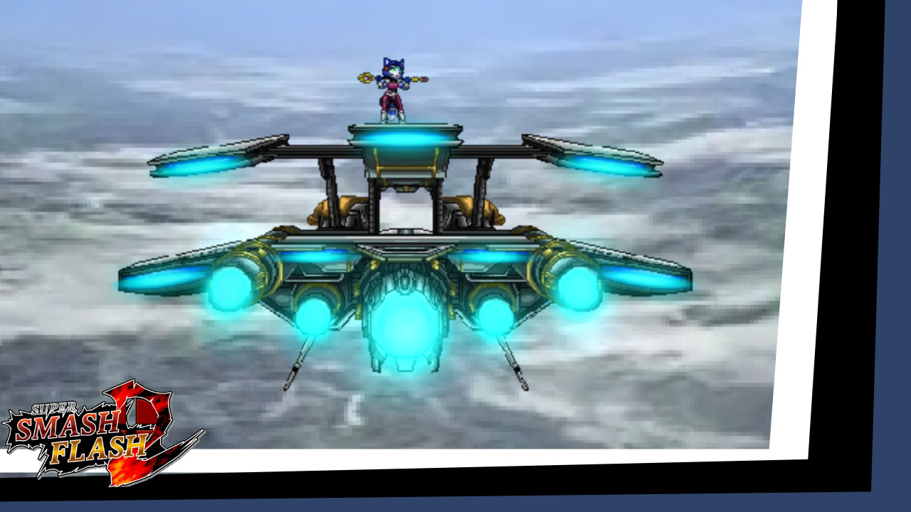 Lylat Cruise Stage(Star Fox)[v0.9B/SSF2] Mod for Super Smash Flash 2 ...