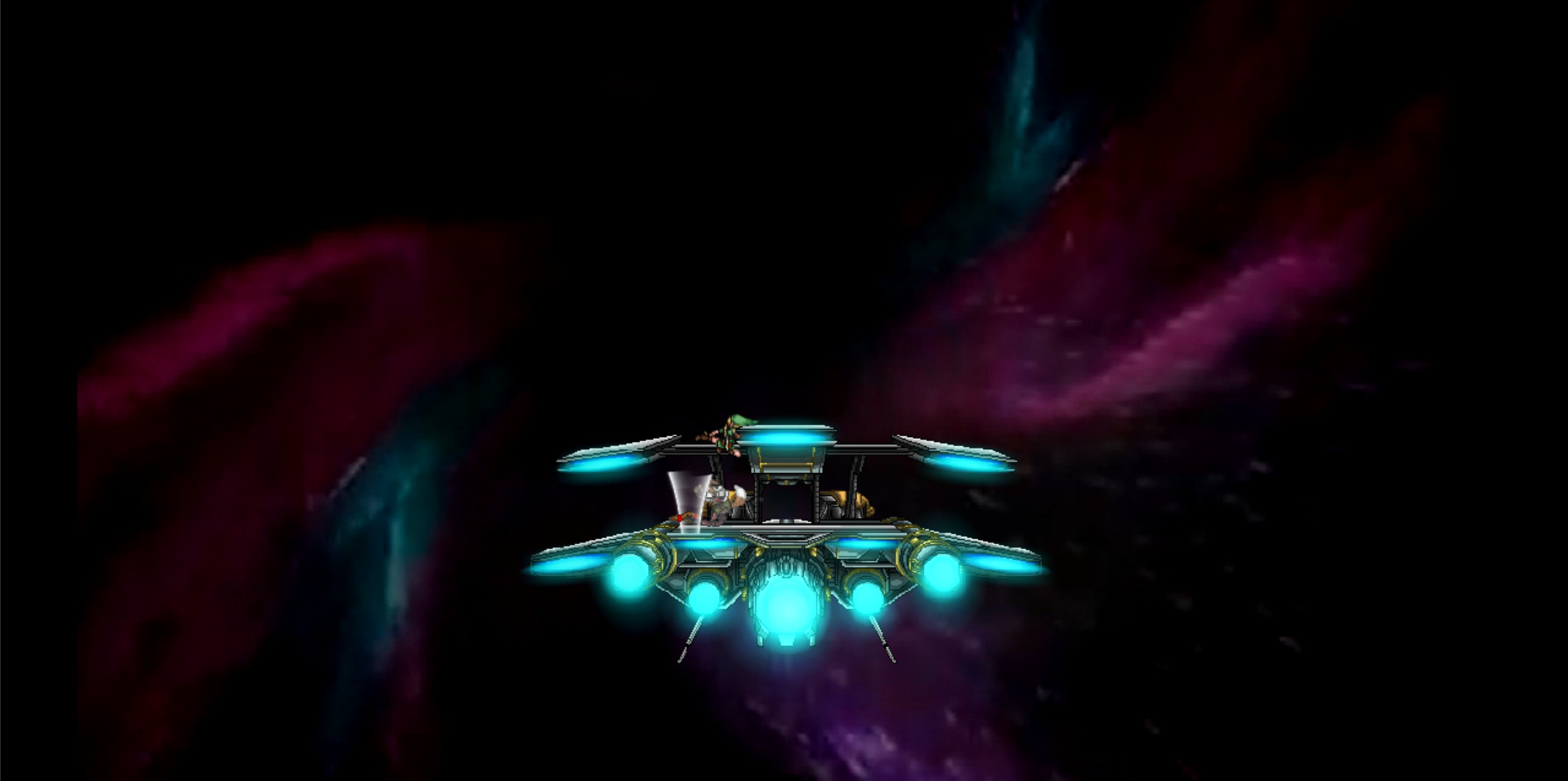 Lylat Cruise Stage(Star Fox)[v0.9B/SSF2] Mod for Super Smash Flash 2 ...