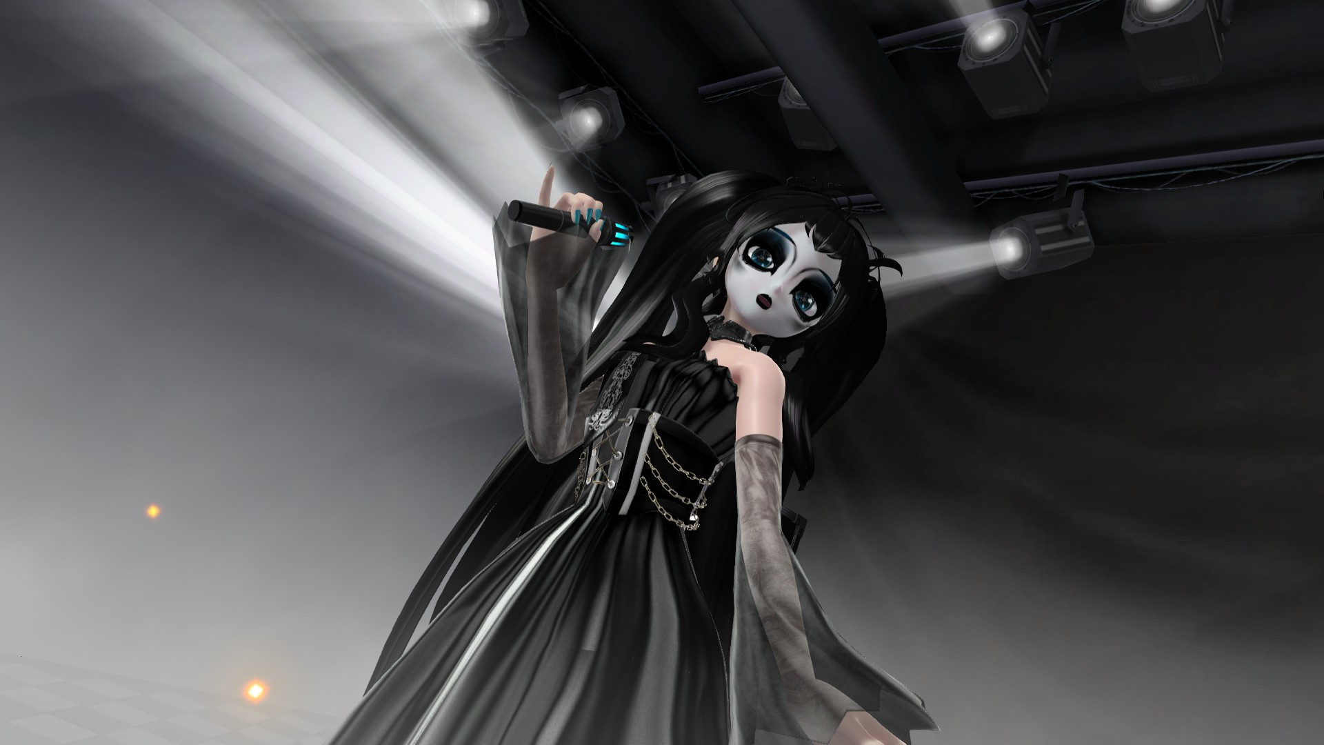 Traditional Goth Miku Mod for Hatsune Miku: Project DIVA Mega Mix+ ...
