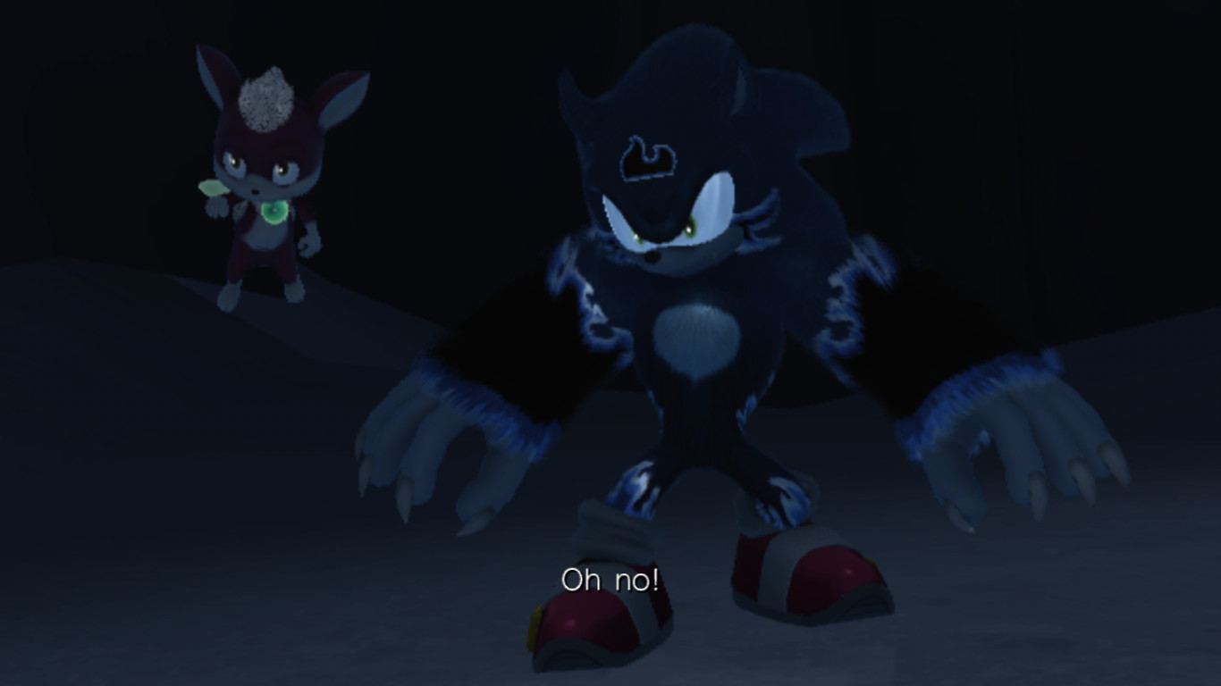 Sonic Unleashed Silver Werehog