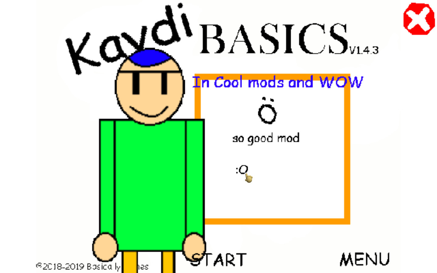 Kaydi basics in cool mods and wow Mod for Baldi's Basics | Baldi Mods