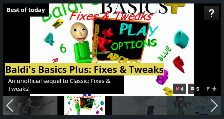 (0.9.X) Plus: Fixes & Tweaks Mod for Baldi's Basics | Baldi Mods
