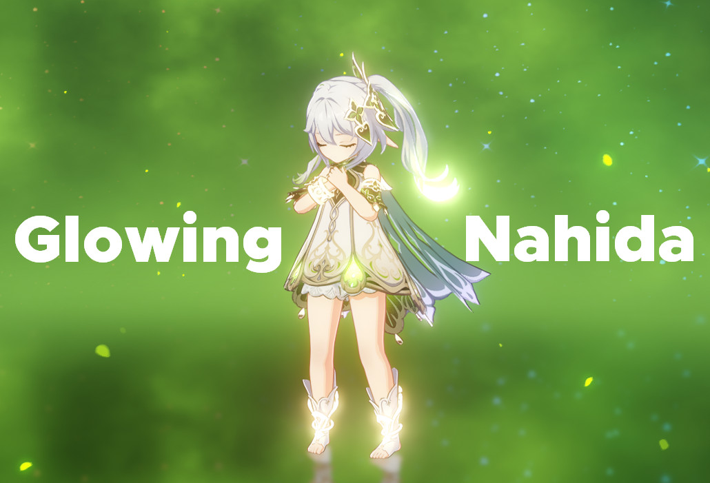 Glowing Nahida Mod for Genshin Impact | GI Mods