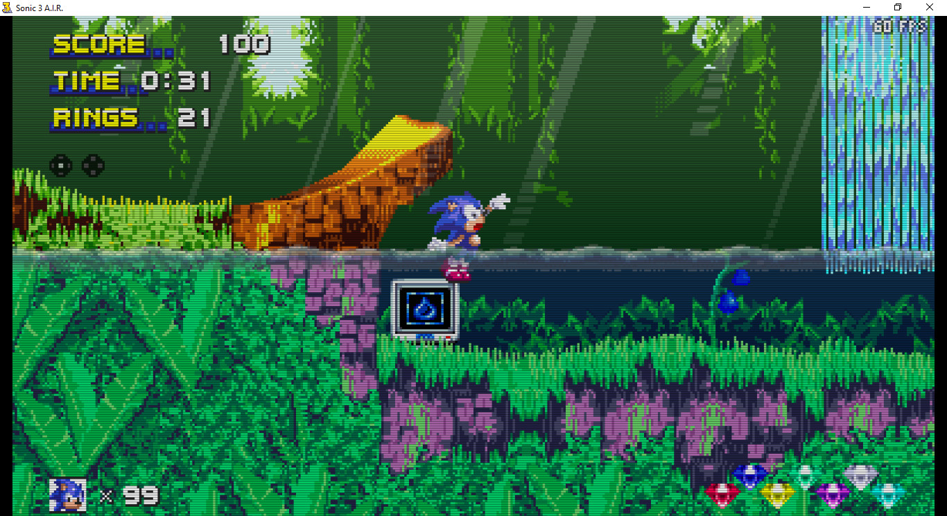 Unique Colored Outlines Mania Edition! Mod for Sonic 3 A.I.R. | S3AIR Mods