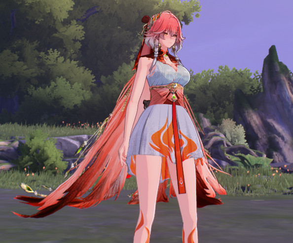 Changli x Kujaku-Myouou Mod for Wuthering Waves | WuWa Mods