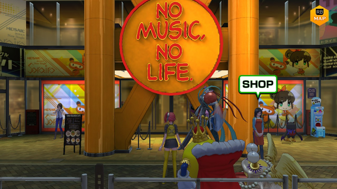 Uncensored Sistermon Noir & Tower Records Mod for Digimon Story Cyber Sleuth: Complete Edition ...