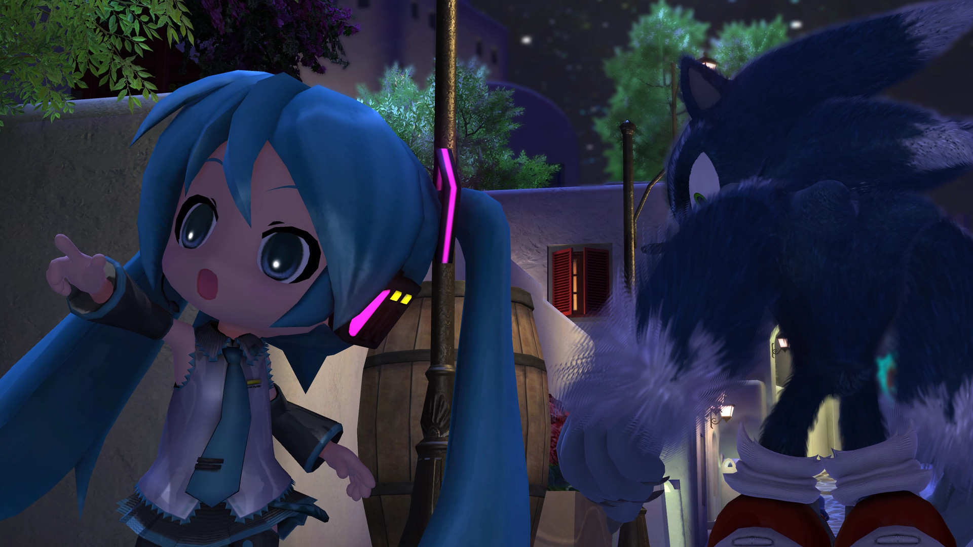 Hatsune Miku over Chip Mod for Unleashed Recompiled | UR Mods