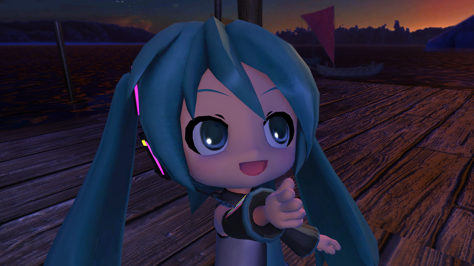 Hatsune Miku over Chip Mod for Unleashed Recompiled | UR Mods
