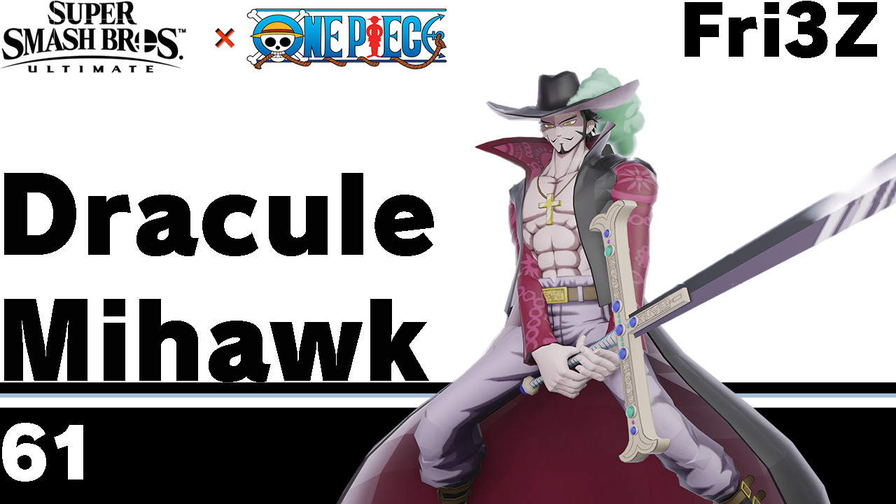 Dracule Mihawk Mod for Super Smash Bros. Ultimate | SSBU Mods