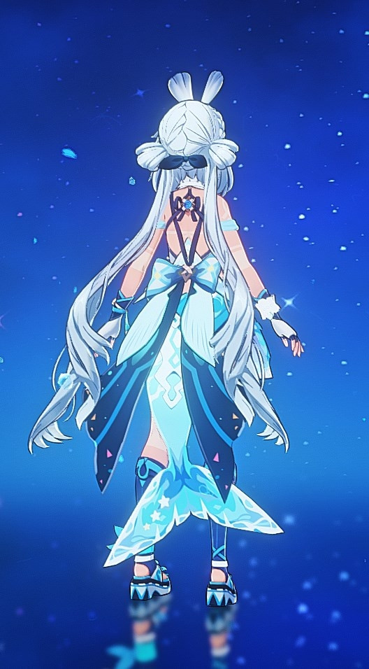 Summer Shark Mualani Mod for Genshin Impact | GI Mods