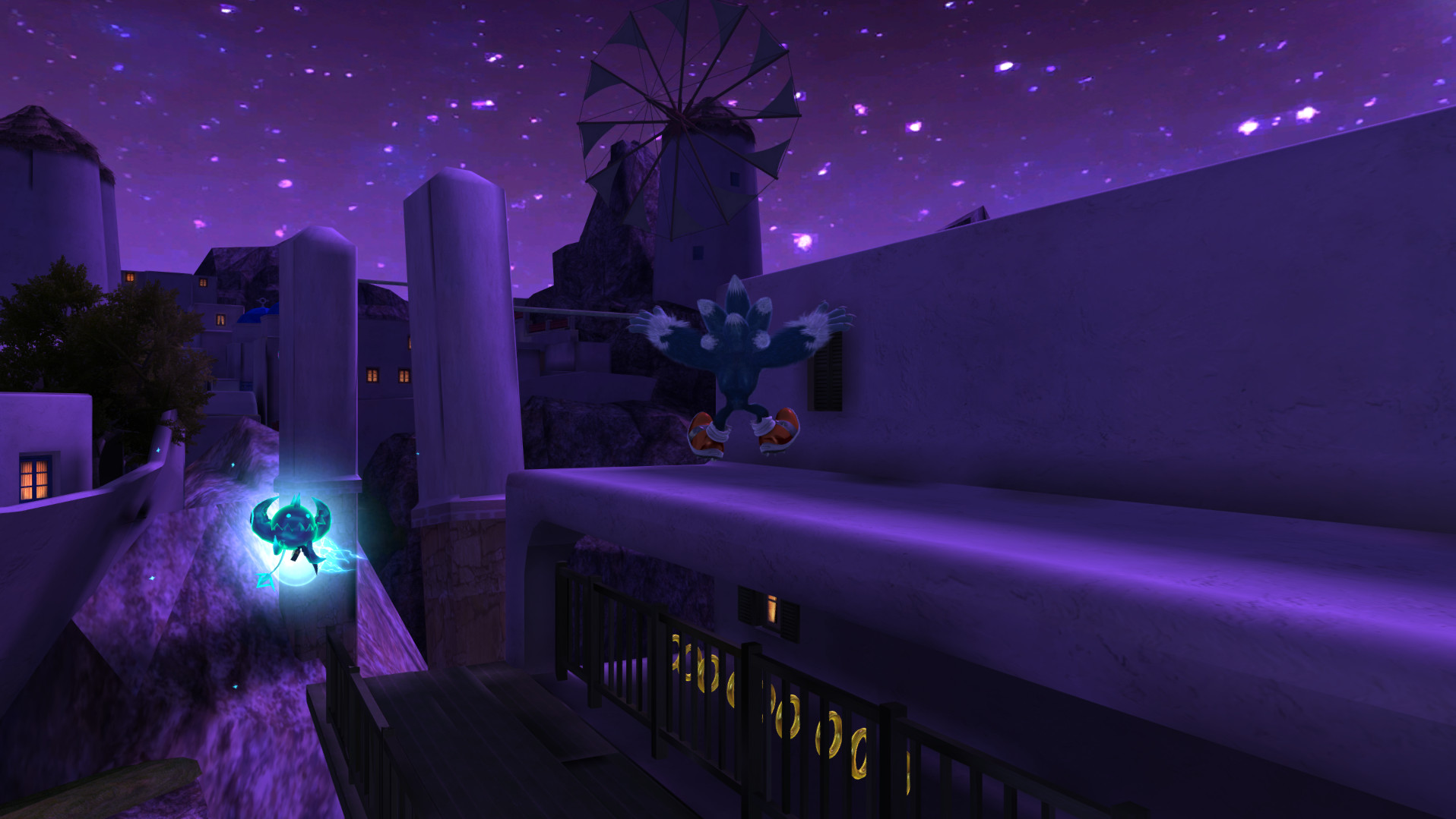 Sonic UnWiished Windmill Isle Night+ Mod for Unleashed Recompiled | UR Mods