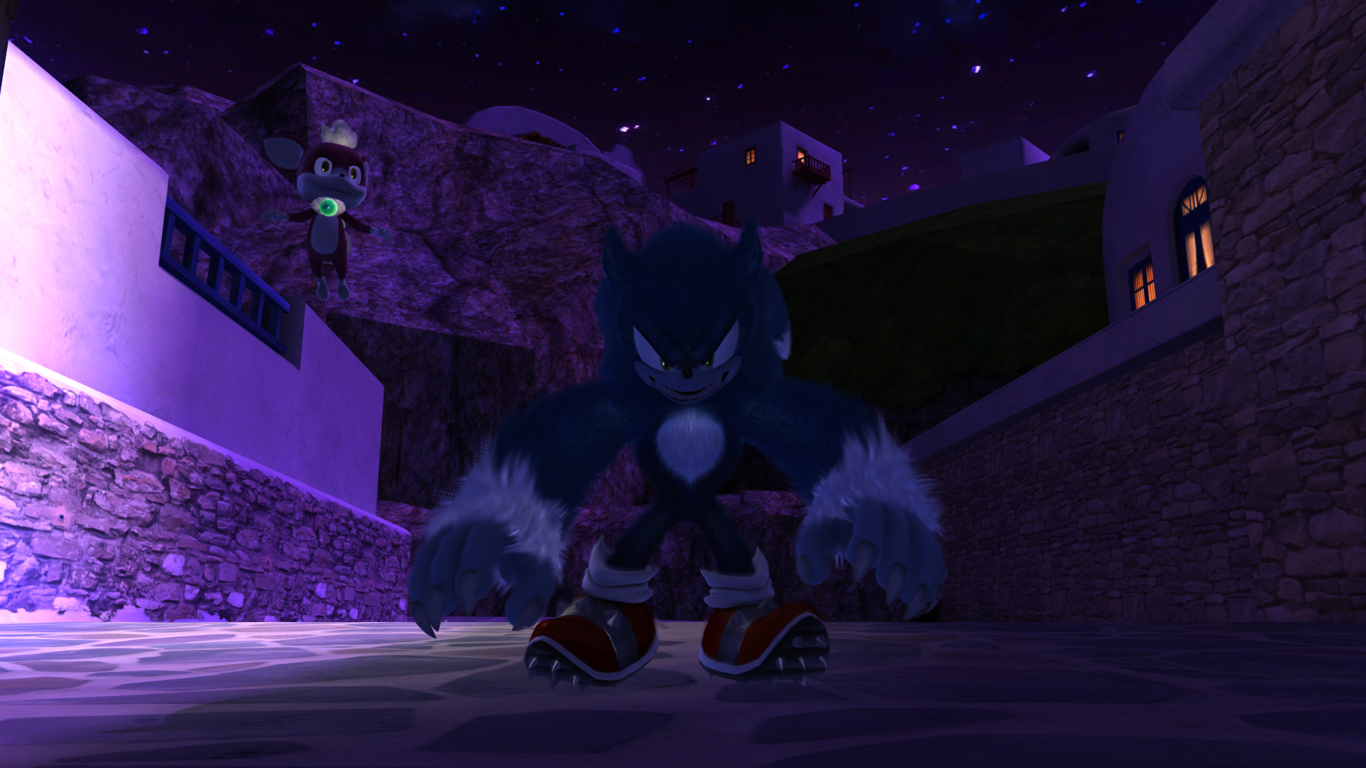 Sonic UnWiished Windmill Isle Night+ Mod for Unleashed Recompiled | UR Mods