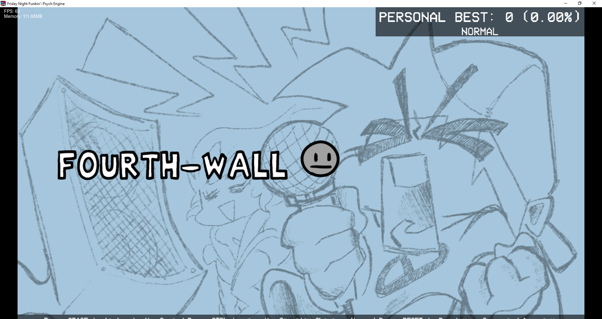 fourth wall stikcat Mod for Friday Night Funkin' | FNF Mods