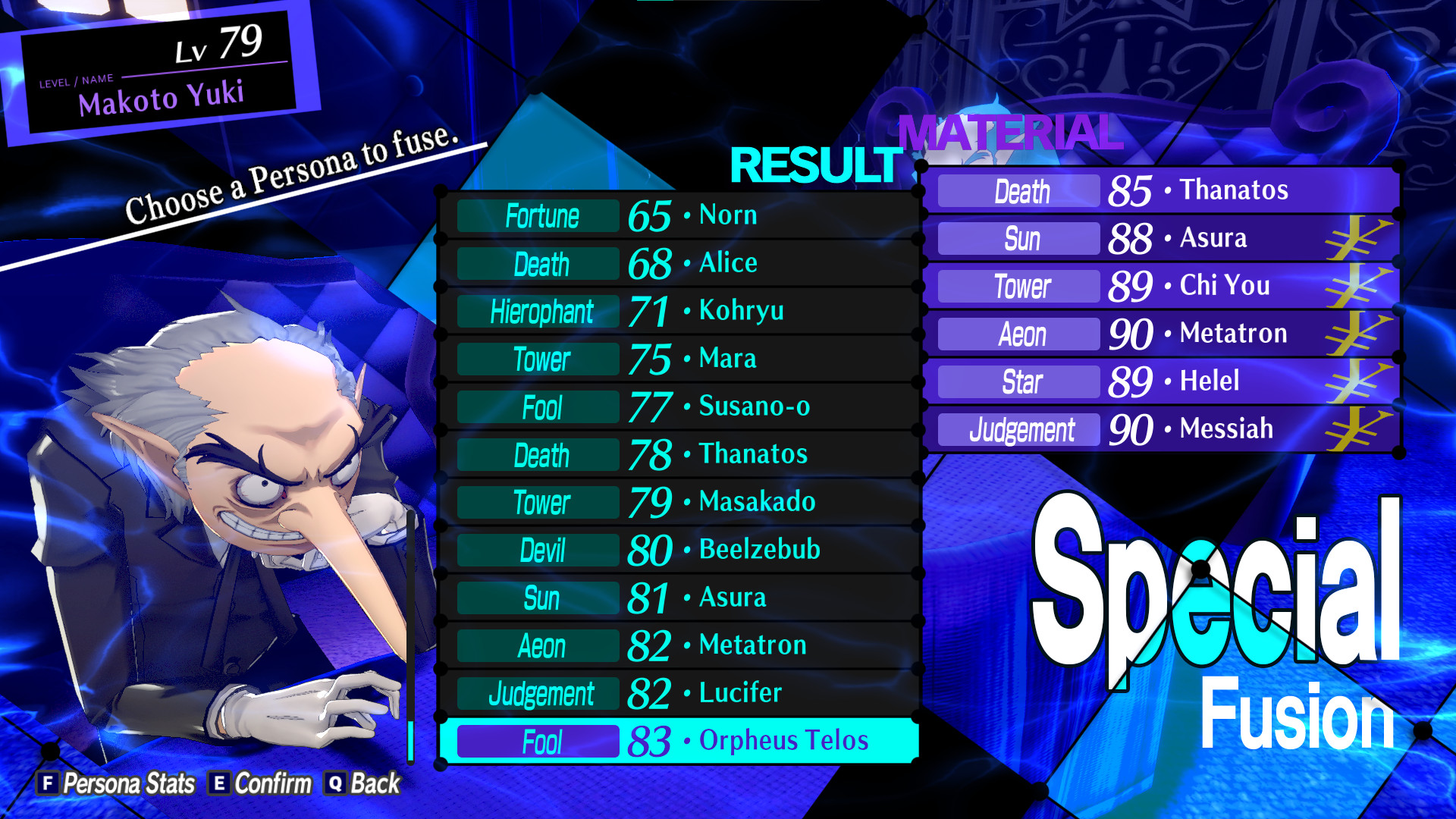 Reduced Late-Game Persona Levels Mod for Persona 3 Reload | P3R Mods