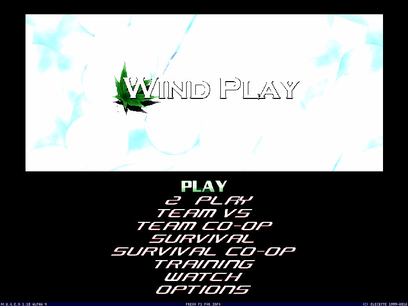 WINDPLAY(PG) Mod for M.U.G.E.N | MUGEN Mods