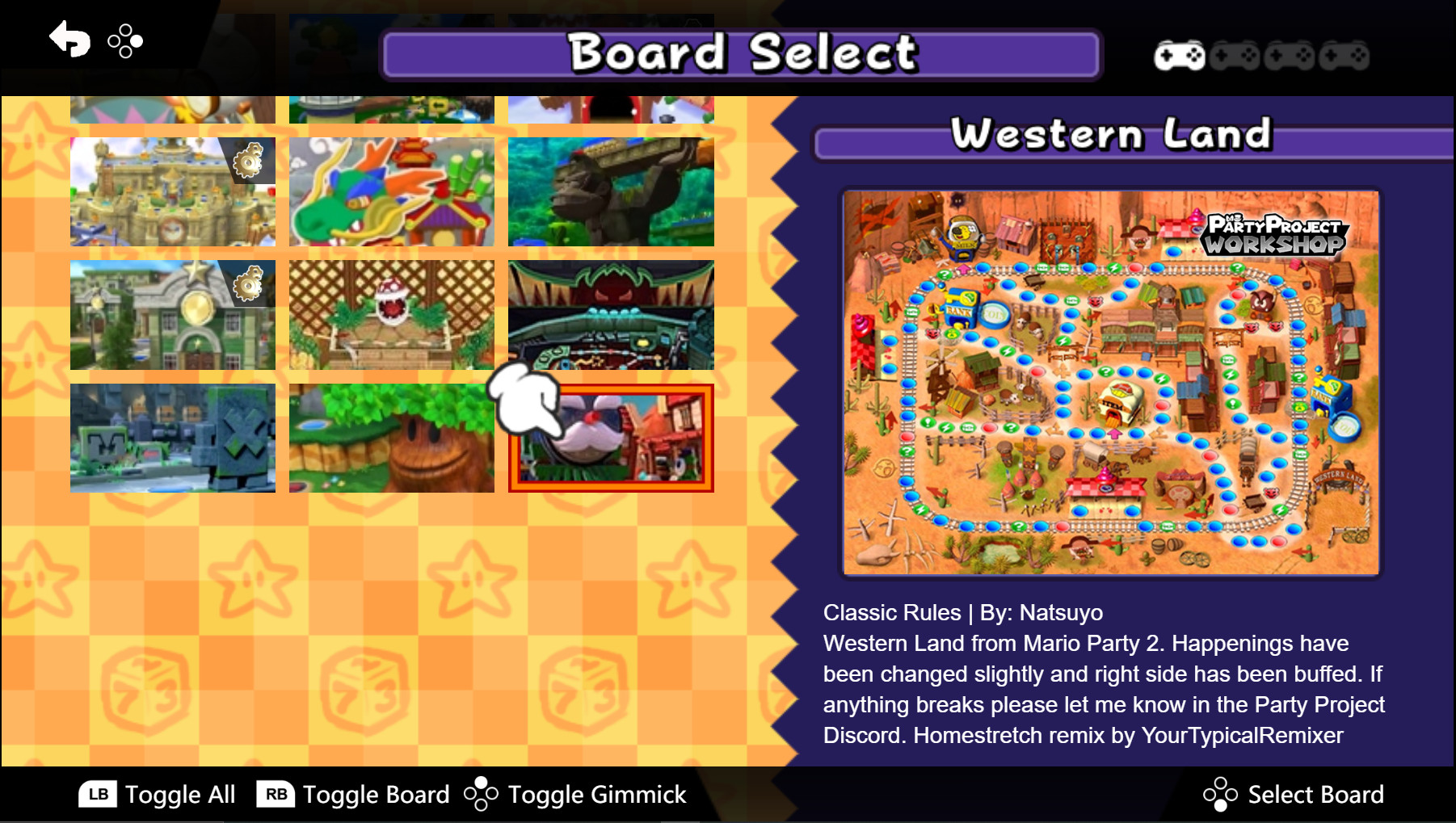 Western Land Mod for Party Project | PProject Mods