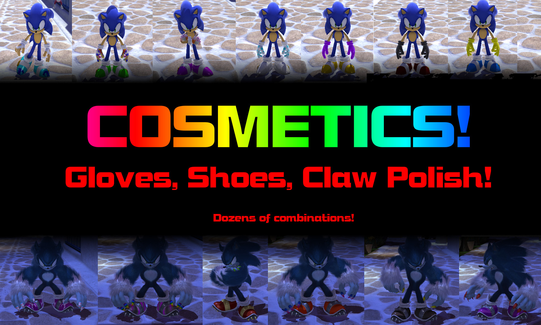 Cosmetics for Sonic Unleashed Mod for Unleashed Recompiled | UR Mods