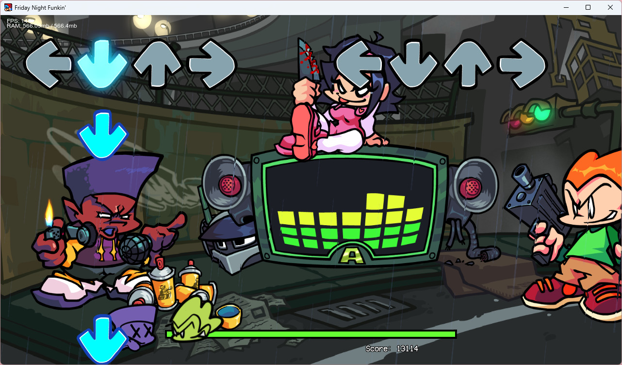 Base Game UI & Gameplay for Psych Engine 1.0.x Mod for Friday Night Funkin' | FNF Mods