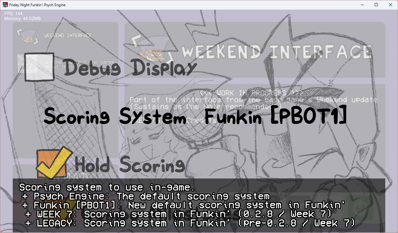 Base Game UI & Gameplay for Psych Engine 1.0.x Mod for Friday Night ...