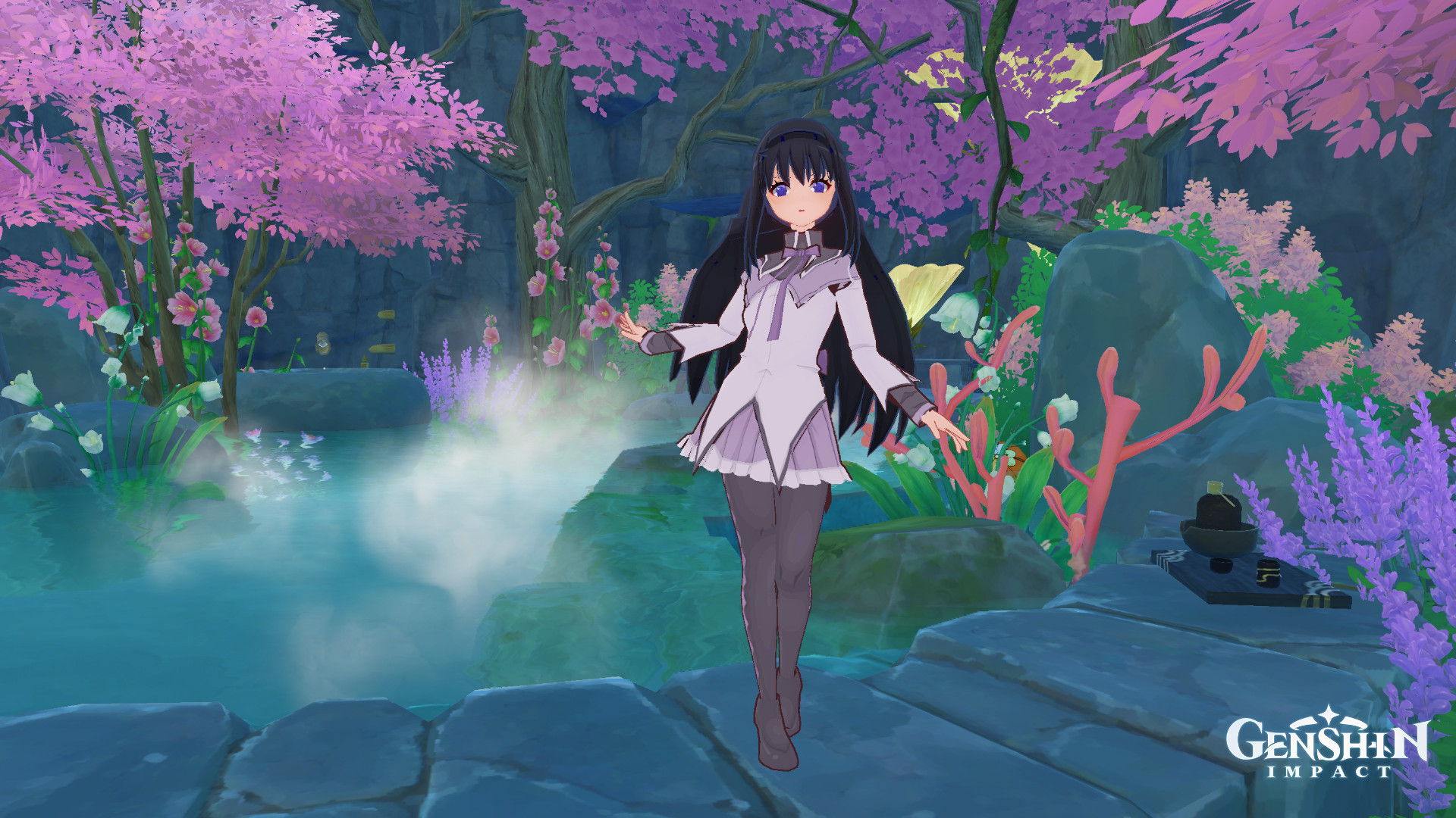 Homura over Keqing Mod for Genshin Impact | GI Mods