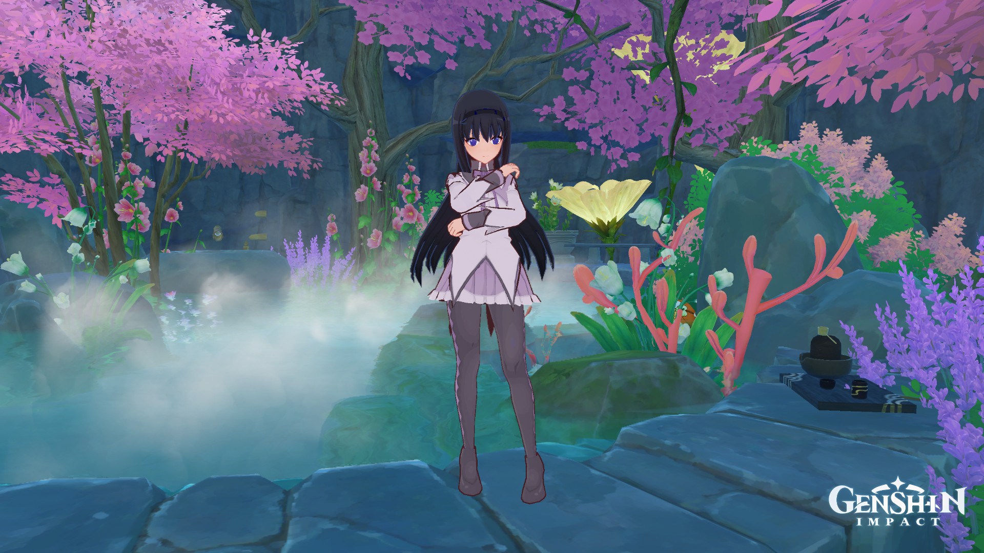 Homura over Keqing Mod for Genshin Impact | GI Mods