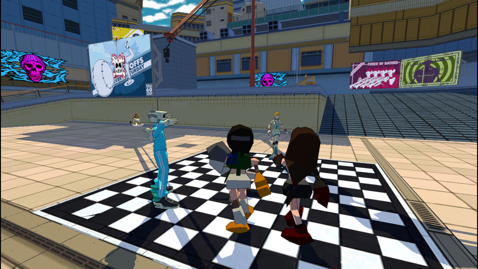 Yuffie [FF7 Chibi] Mod for Bomb Rush Cyberfunk | BRC Mods