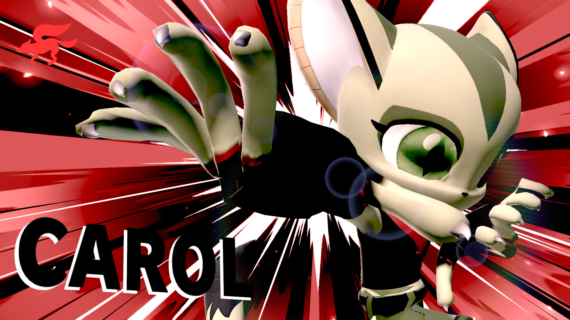 Carol Tea over Wolf (Request) Mod for Super Smash Bros. Ultimate | SSBU ...