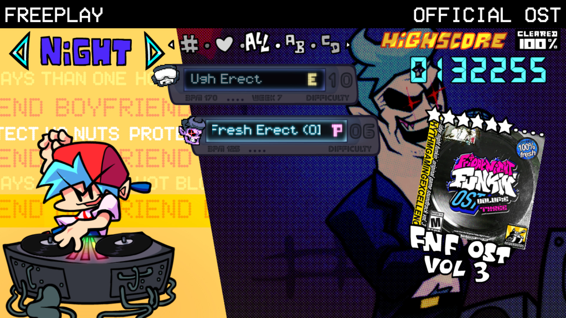 FNF SEBBY180 Fanchart Pack Mod for Friday Night Funkin' | FNF Mods