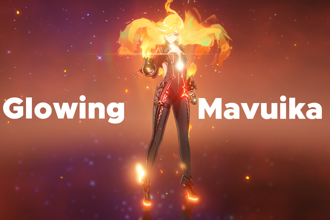 Glowing Mavuika Mod for Genshin Impact | GI Mods