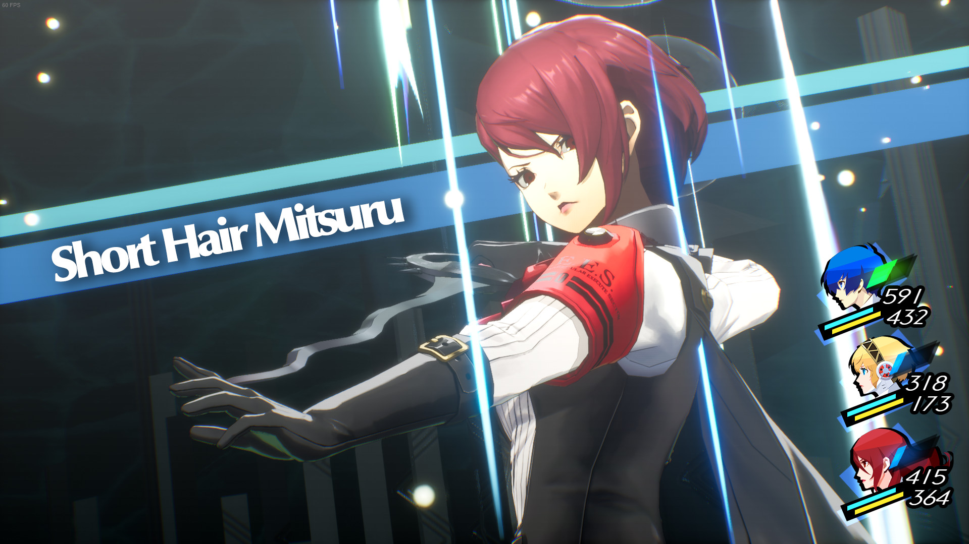 Short Hair Mitsuru Mod for Persona 3 Reload | P3R Mods
