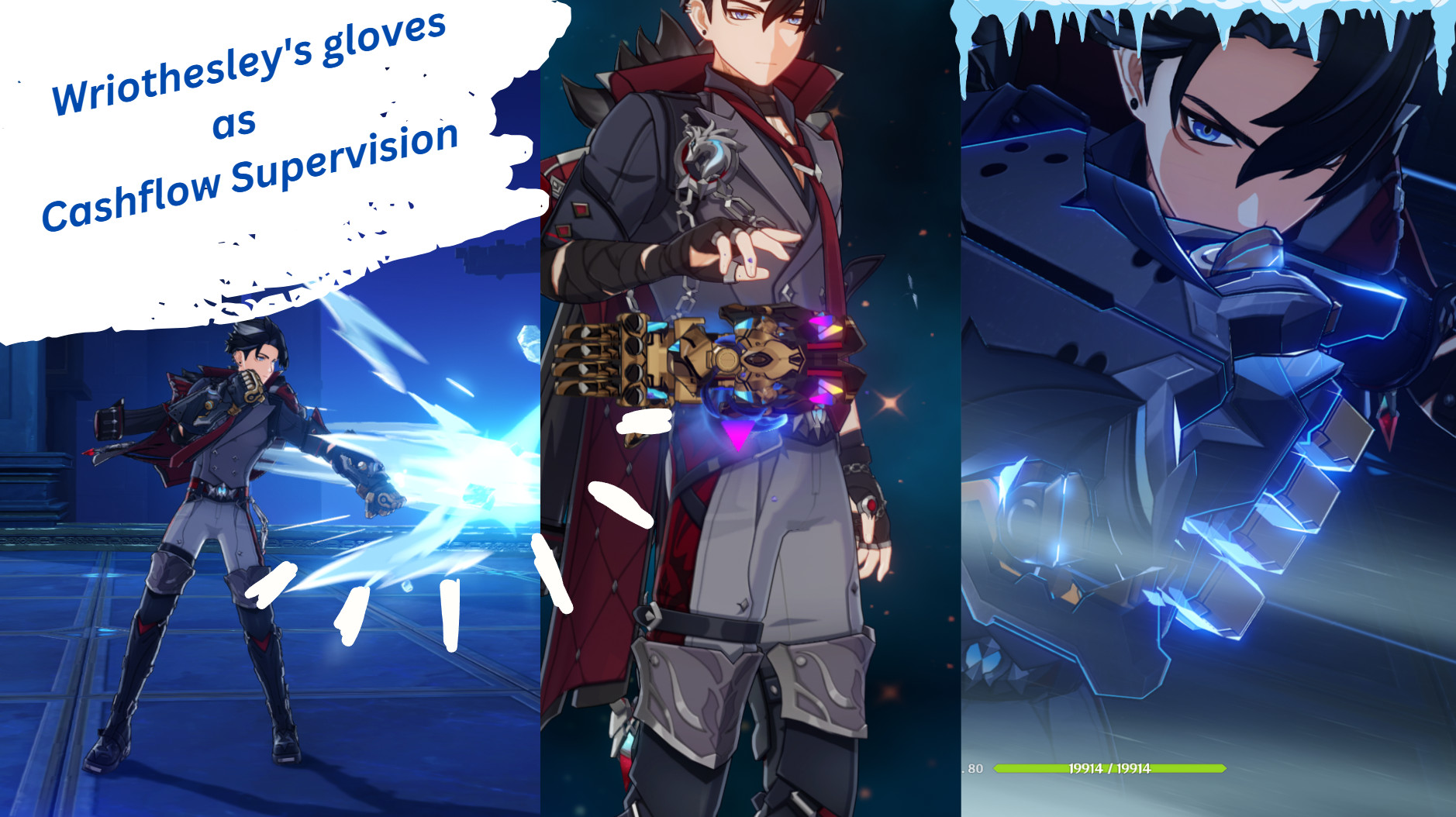 Wriothesley's gloves as Cashflow Supervision Mod for Genshin Impact ...