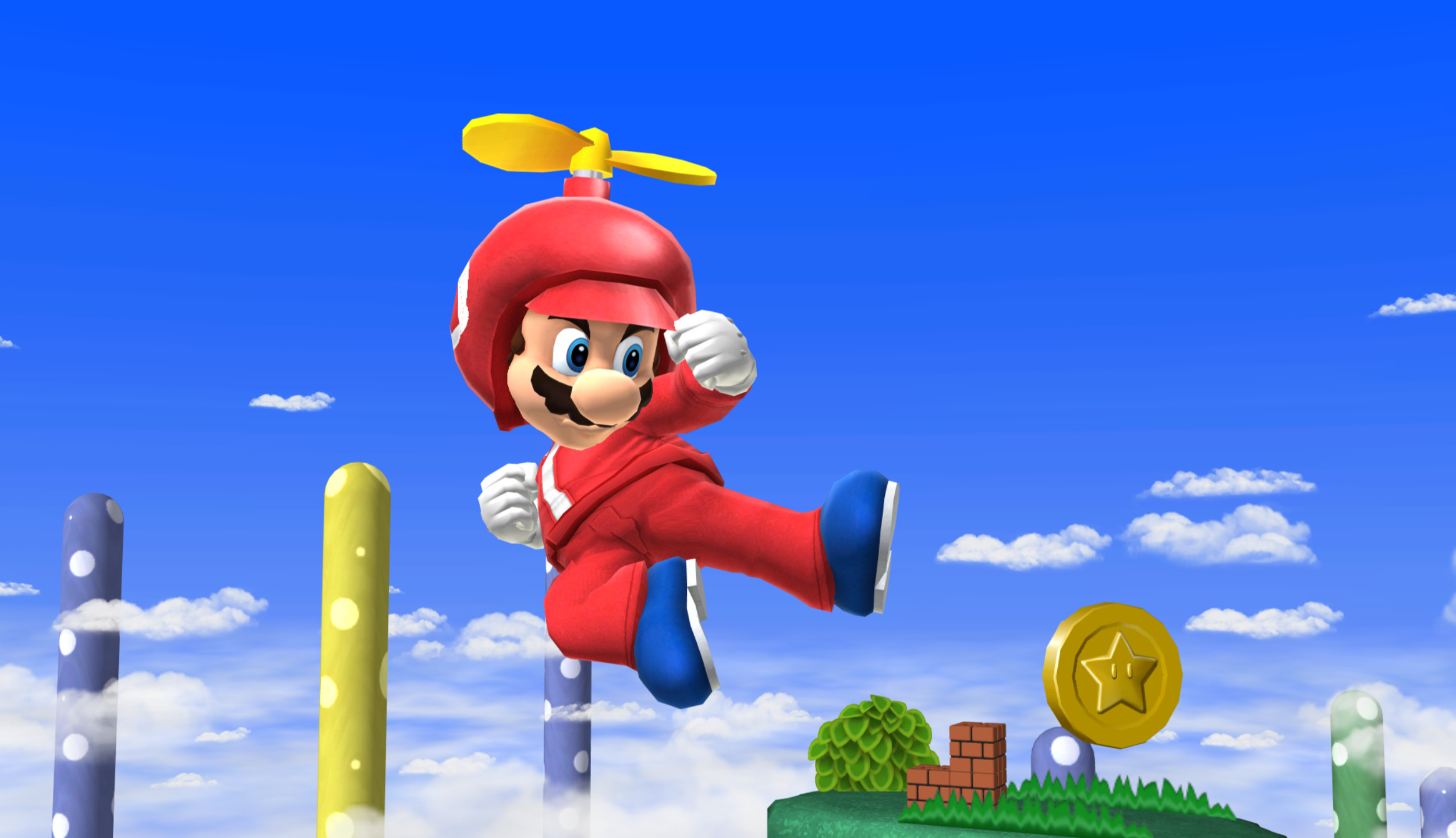Smash 3C Propeller Mario Mod for Super Smash Bros. Brawl | Brawl Mods