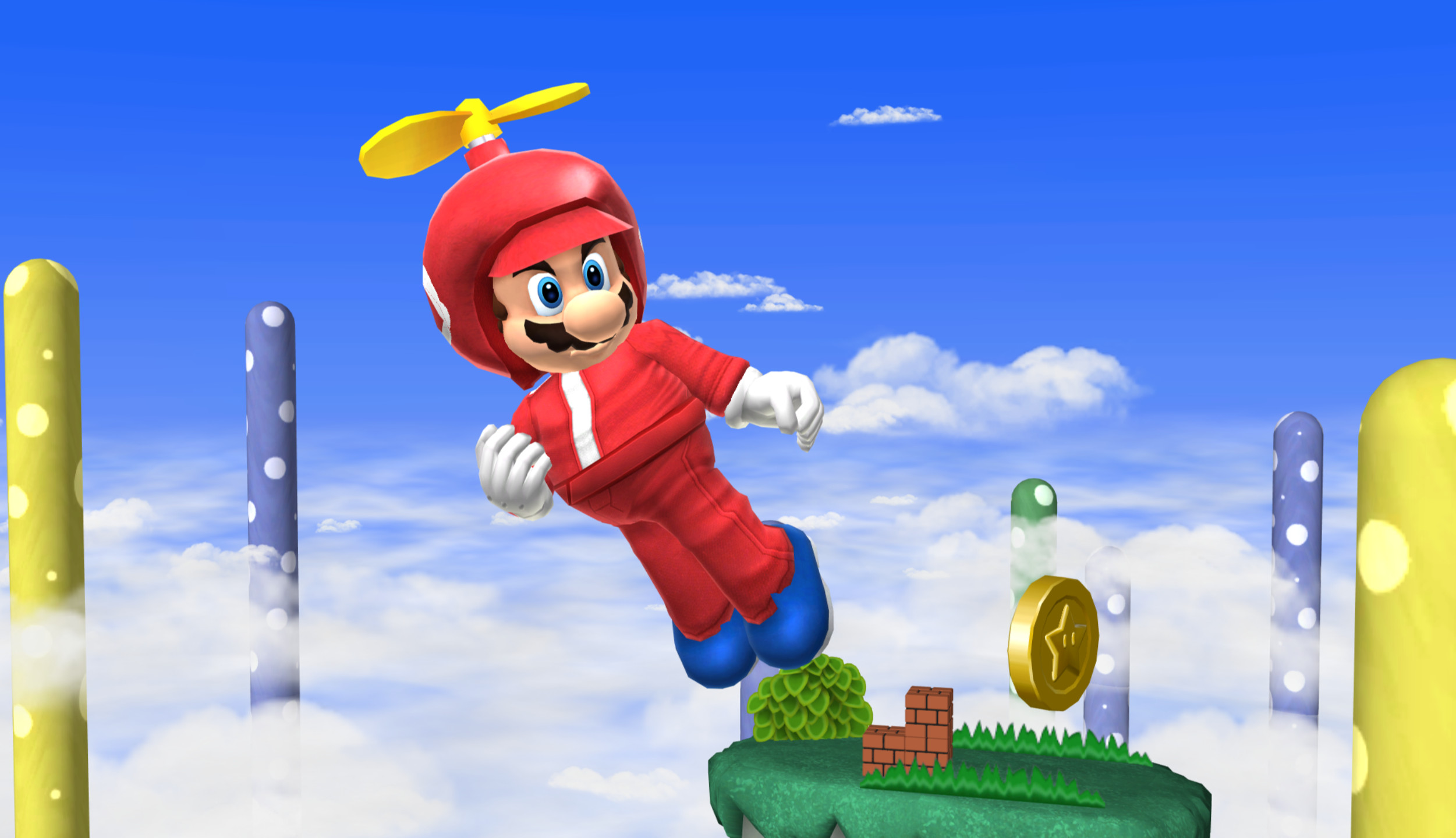Smash 3C Propeller Mario Mod for Super Smash Bros. Brawl | Brawl Mods
