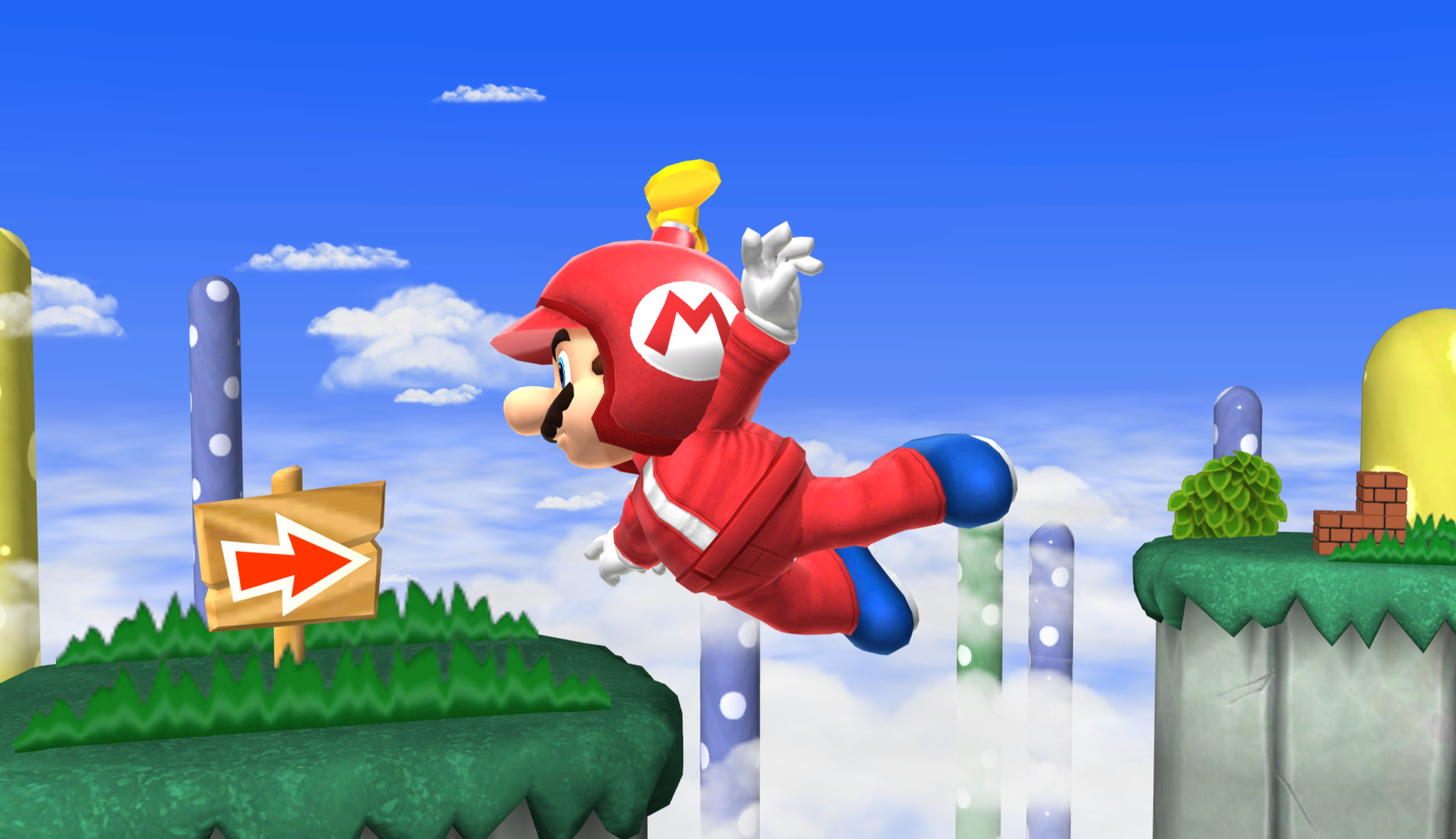Smash 3C Propeller Mario Mod for Super Smash Bros. Brawl | Brawl Mods