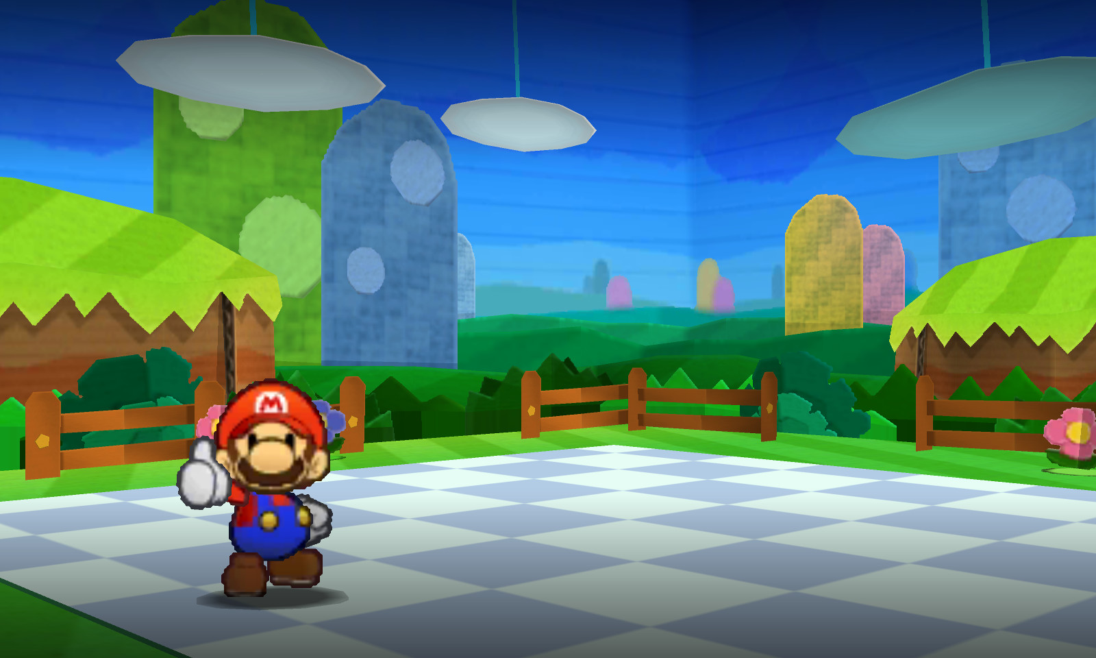 Origami King Mario face Mod for Paper Mario: Sticker Star | PMSS Mods