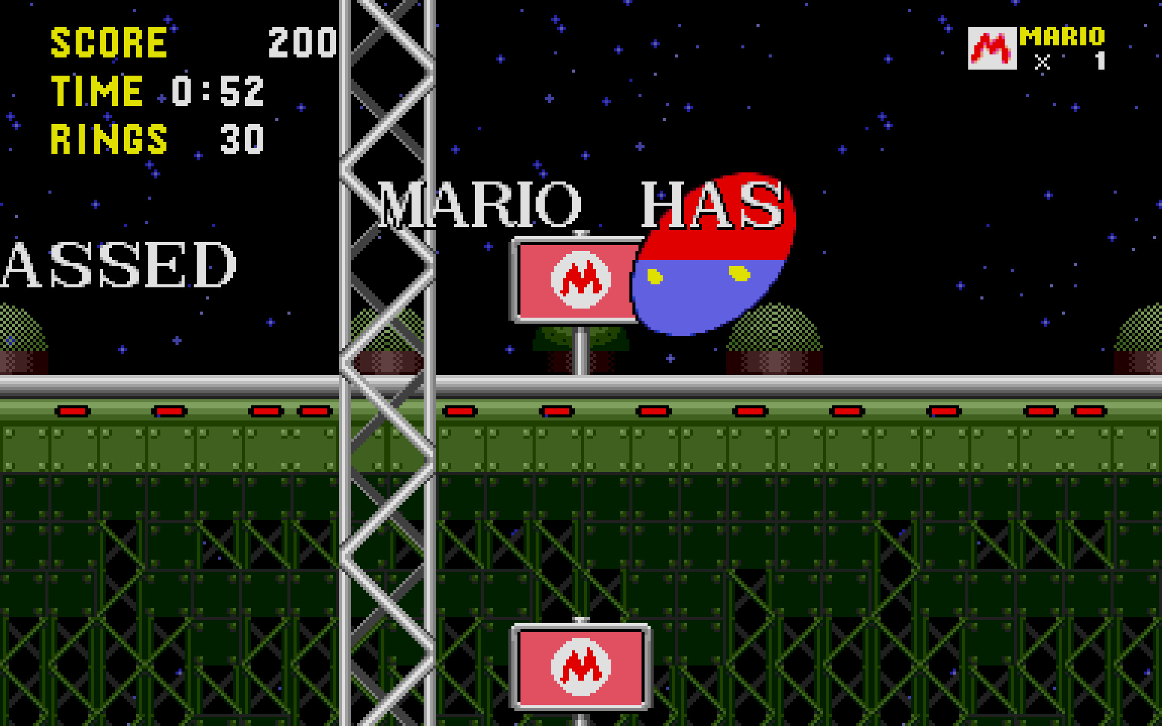 Super Mario In Sonic 1 [MAR10 DAY SPECIAL] Mod for Sonic the Hedgehog ...