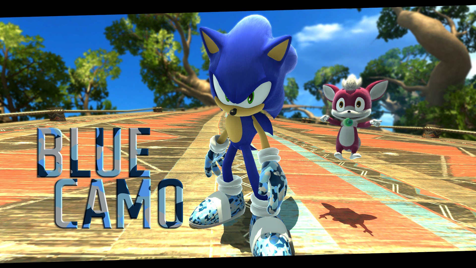 Blue Camo Mod for Unleashed Recompiled | UR Mods