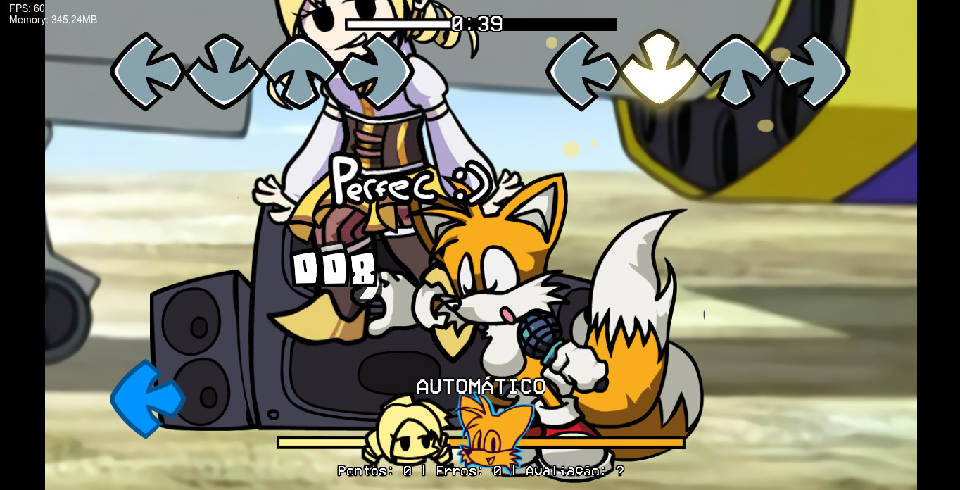 Playable Anime Tails + FLA Mod for Friday Night Funkin' | FNF Mods