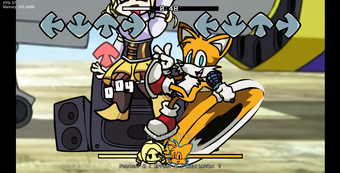 Playable Anime Tails + FLA Mod for Friday Night Funkin' | FNF Mods