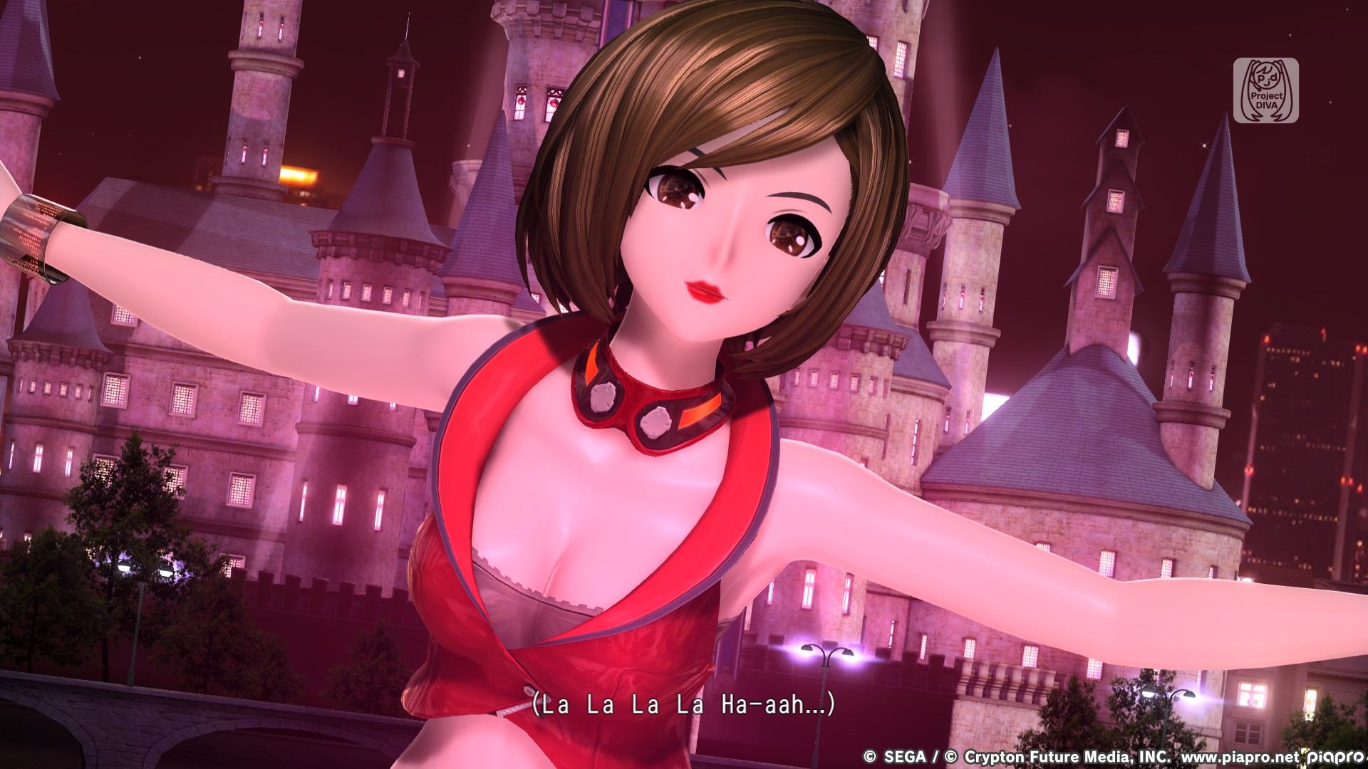 Red Lipstick MEIKO Mod for Hatsune Miku: Project DIVA Mega Mix+ | PDMegaMix+ Mods
