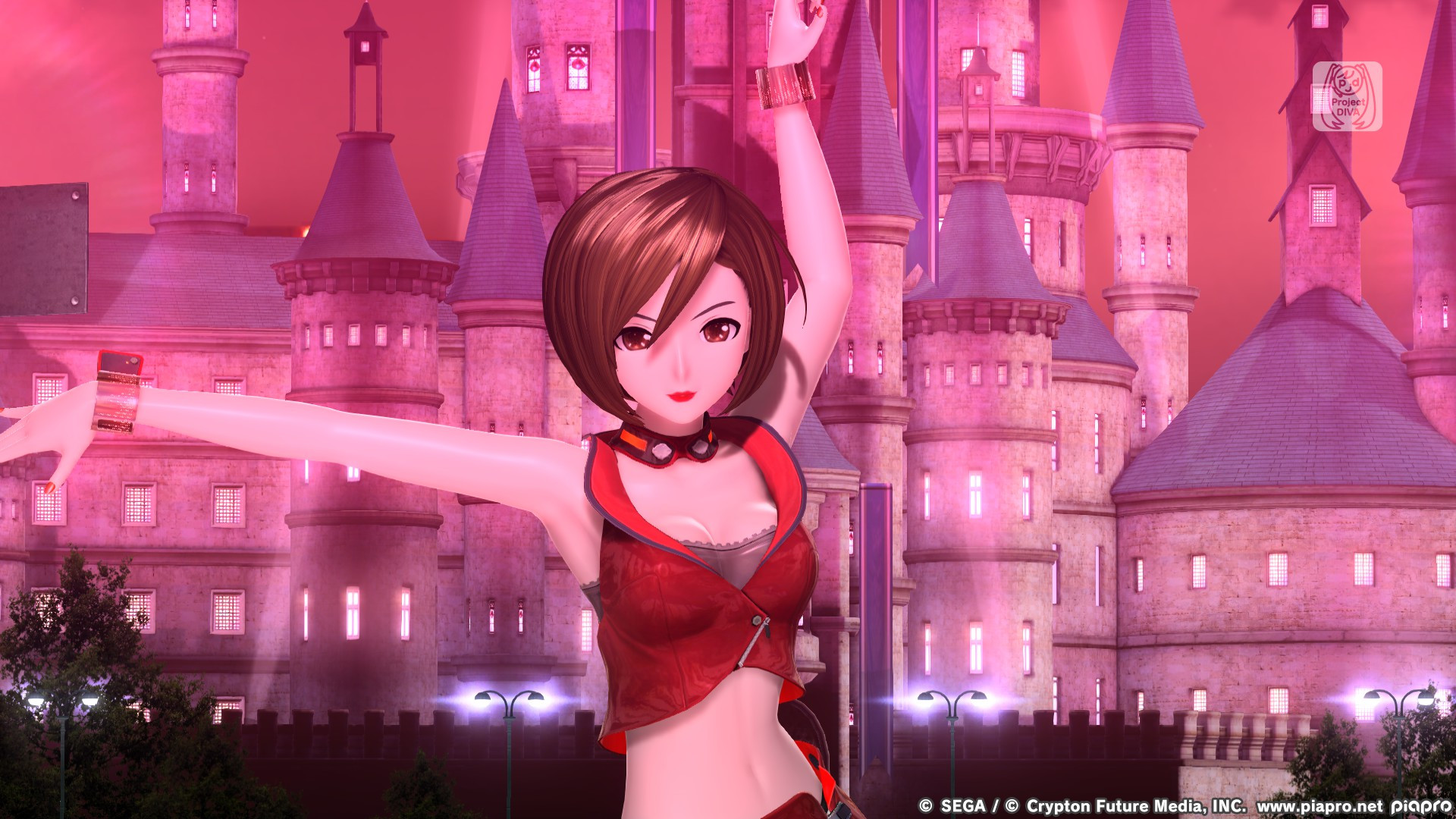 Red Lipstick MEIKO Mod for Hatsune Miku: Project DIVA Mega Mix+ | PDMegaMix+ Mods