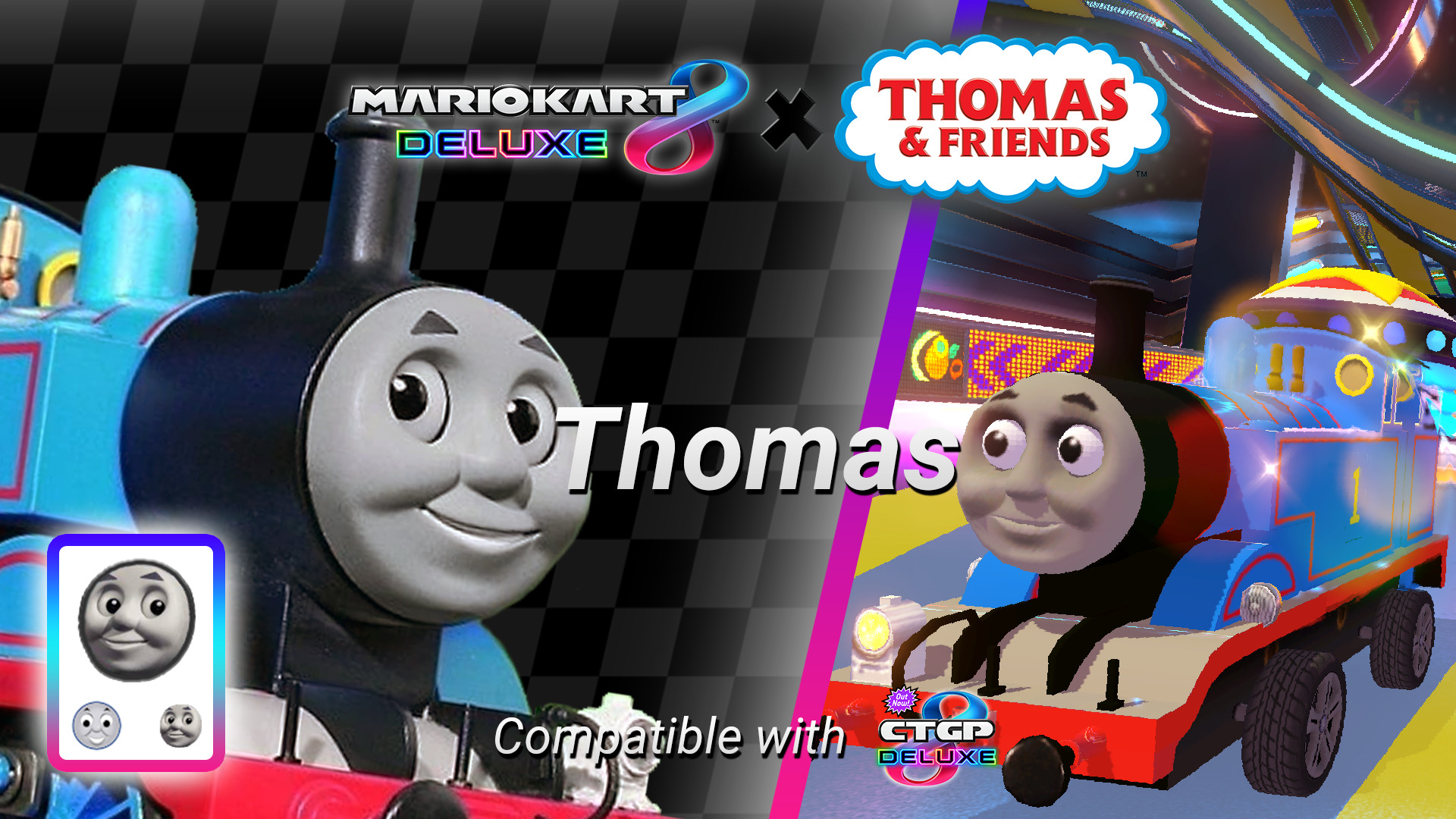 Thomas The Tank Engine Mod for Mario Kart 8 Deluxe | MK8D Mods