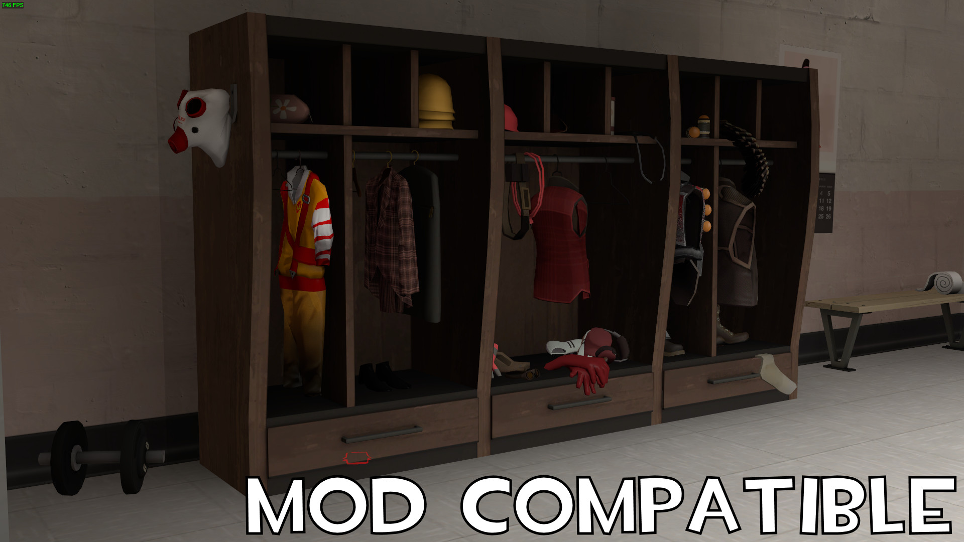 Enhanced Uniform Locker (Mod Compatible) Mod for Team Fortress 2 | TF2 Mods
