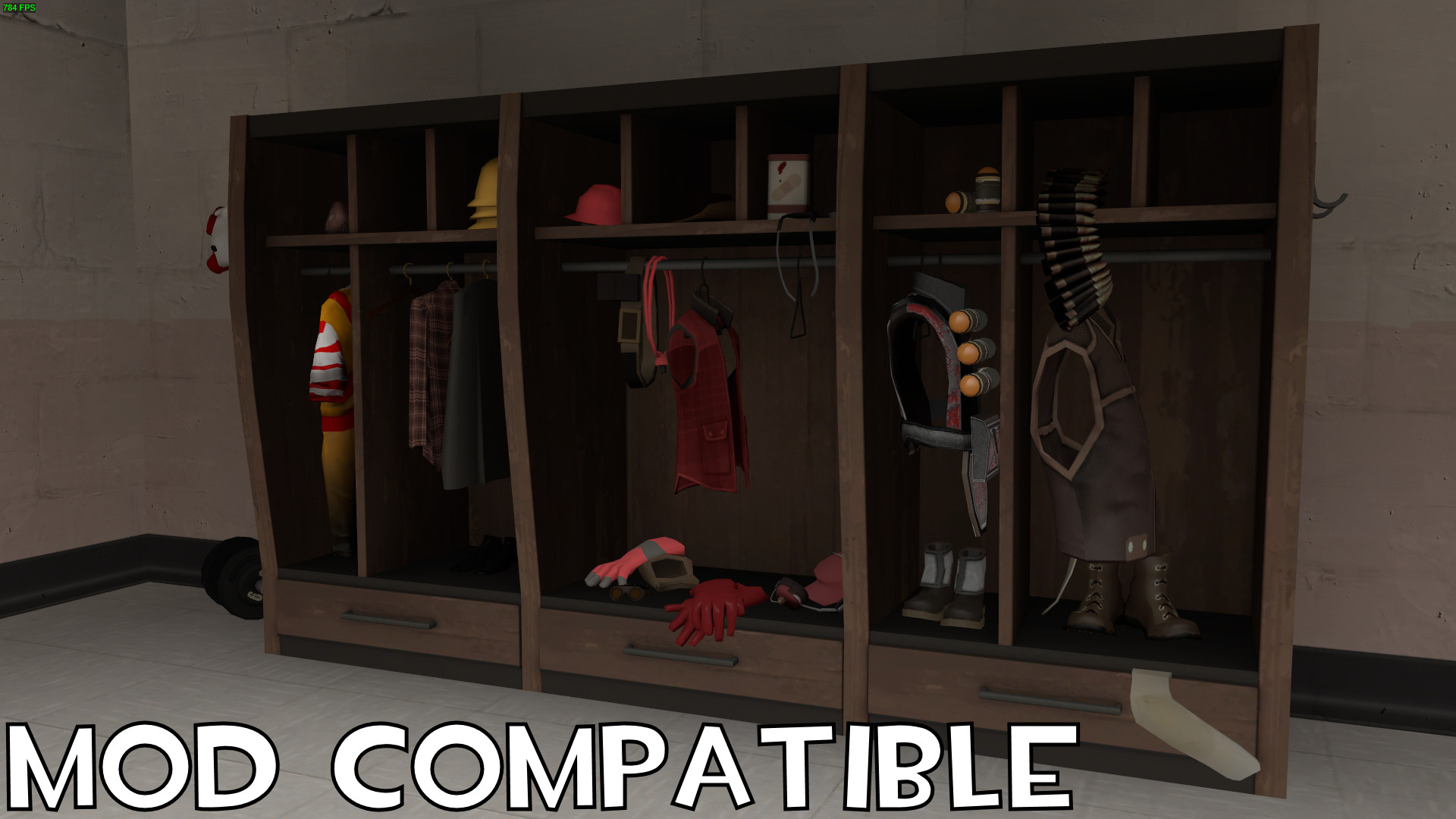 Enhanced Uniform Locker (Mod Compatible) Mod for Team Fortress 2 | TF2 Mods