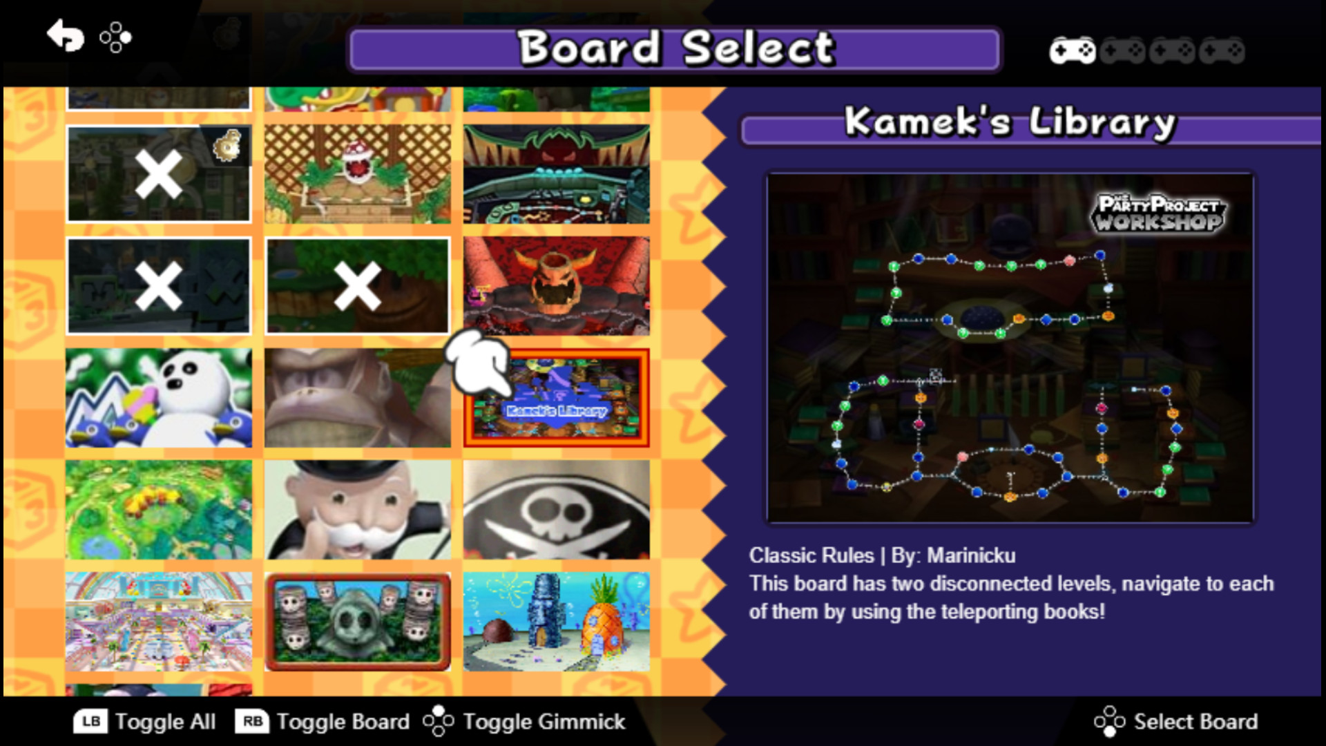 Kamek's Library Mod for Party Project | PProject Mods