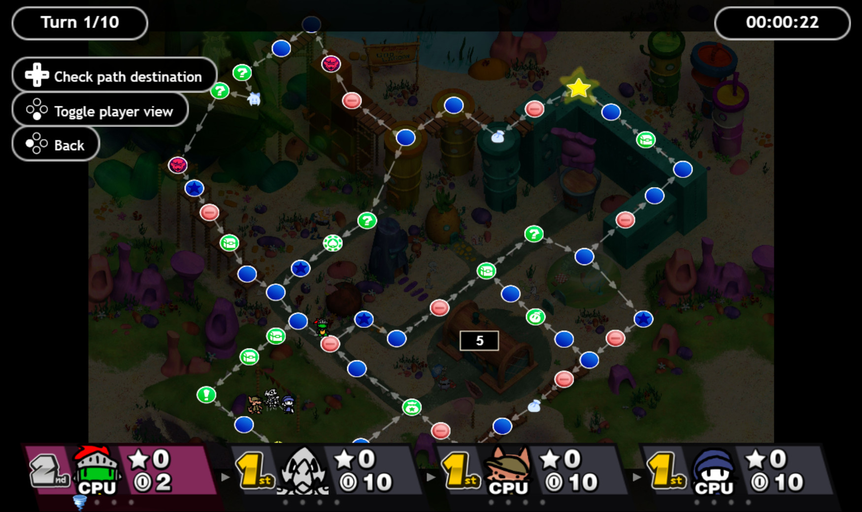 Spongebob Board (Nick Block Party) Mod for Party Project | PProject Mods