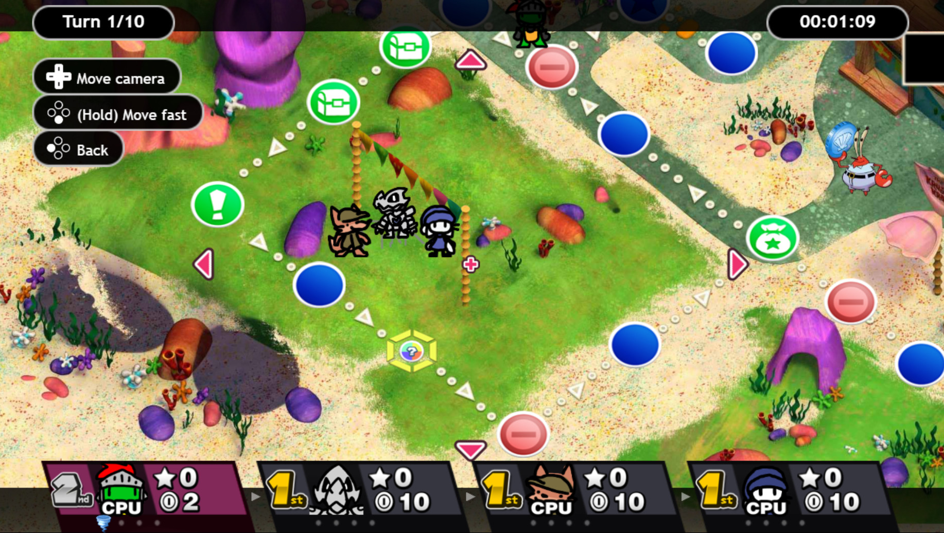 Spongebob Board (Nick Block Party) Mod for Party Project | PProject Mods