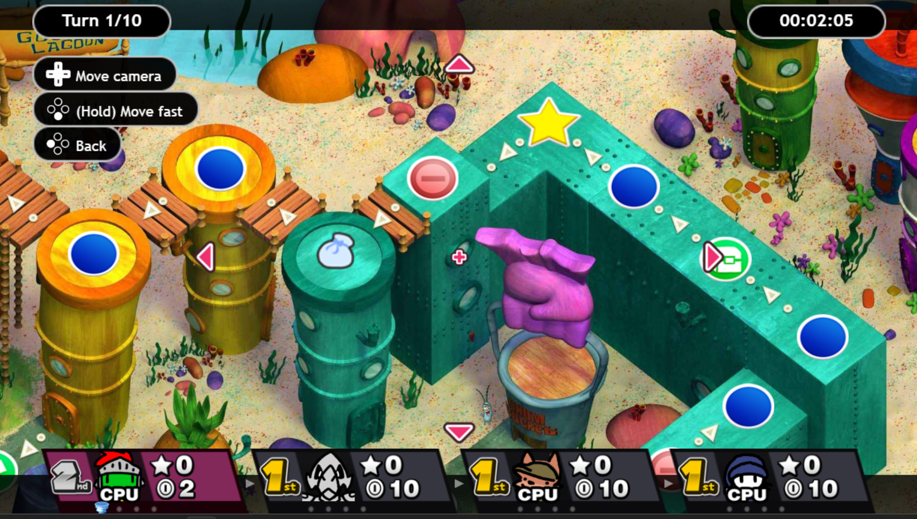 Spongebob Board (Nick Block Party) Mod for Party Project | PProject Mods